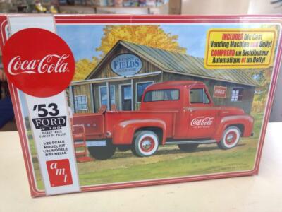 AMT 1144 Coca-Cola '53 Ford F-100 model kit | eBay