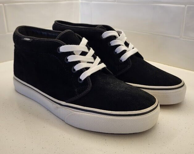 Vans Chukka Boot Classic Black White Men's size 9 NOA… - Gem