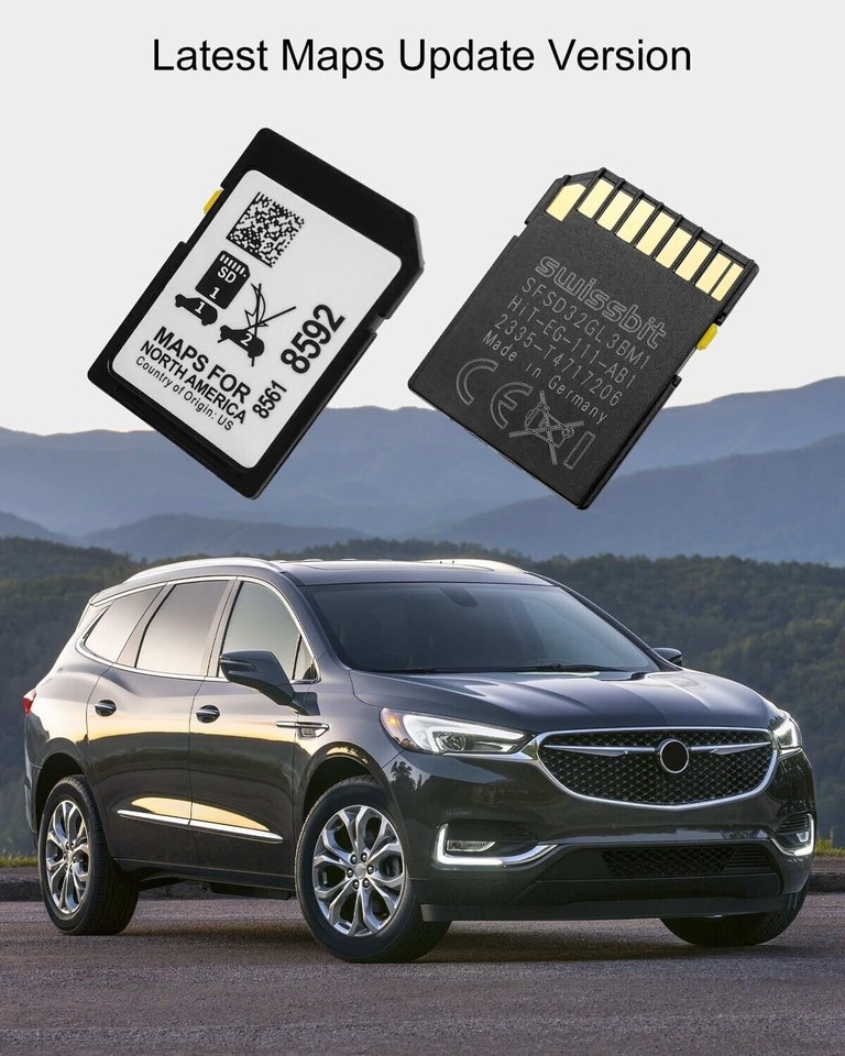 2023 GPS Navigation SD Card Map 85618592 For GM GMC Acadia Canyon ...