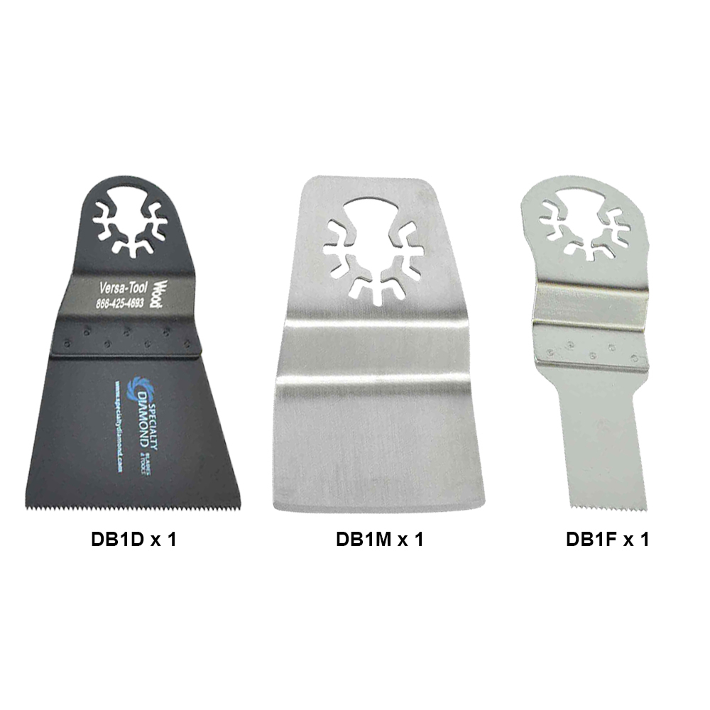 Versa Tool DBMTKIT10 3pcs Universal Tool Fit Wide Cut Oscillating ...