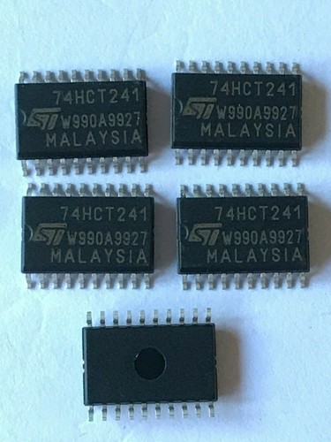 Buffer/Line Driver 74HCT241 20 pin smt by ST 5pcs 2.75 HU733 | eBay