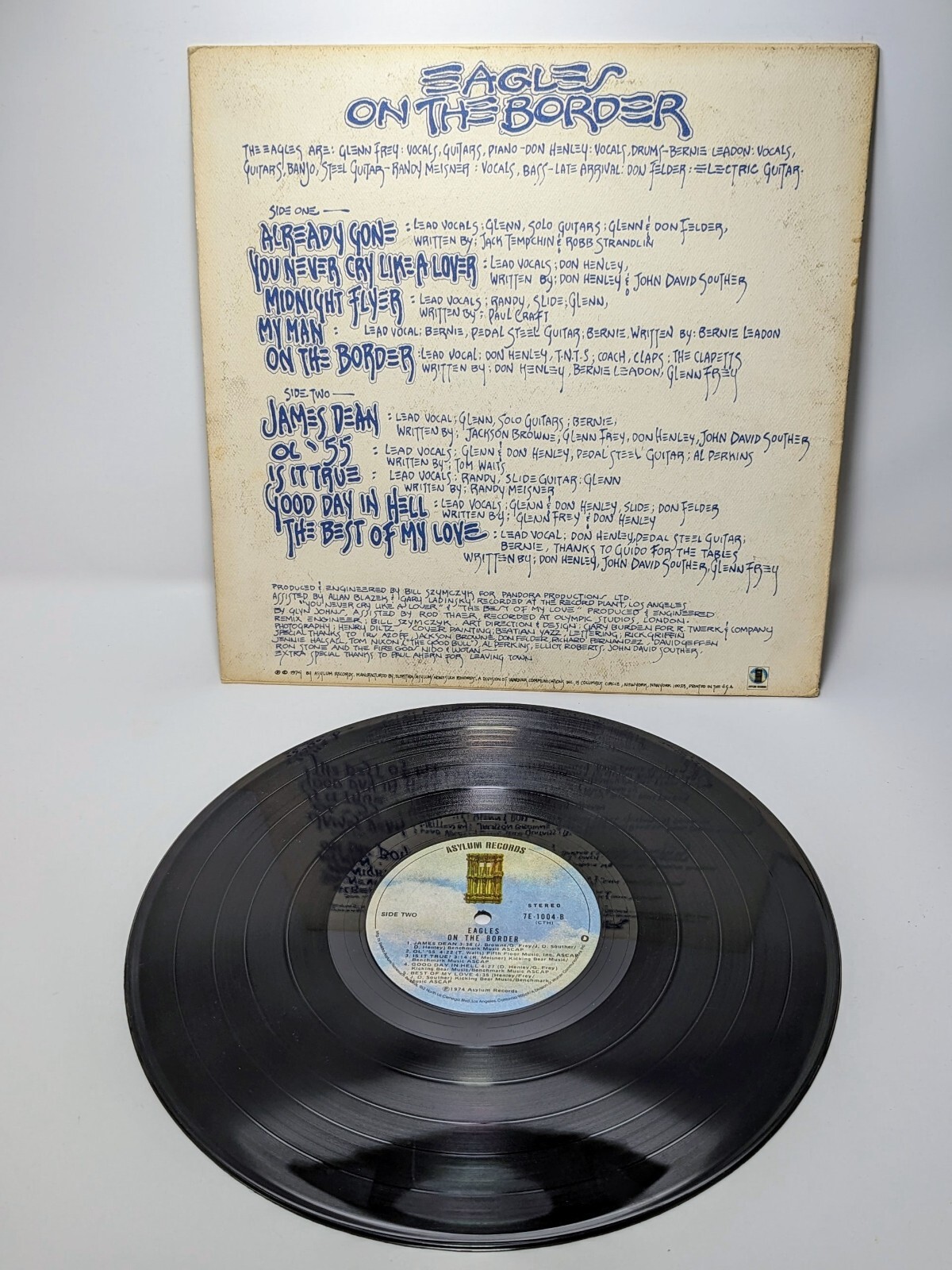 Eagles On The Border Vinyl LP Orig Record VG | eBay