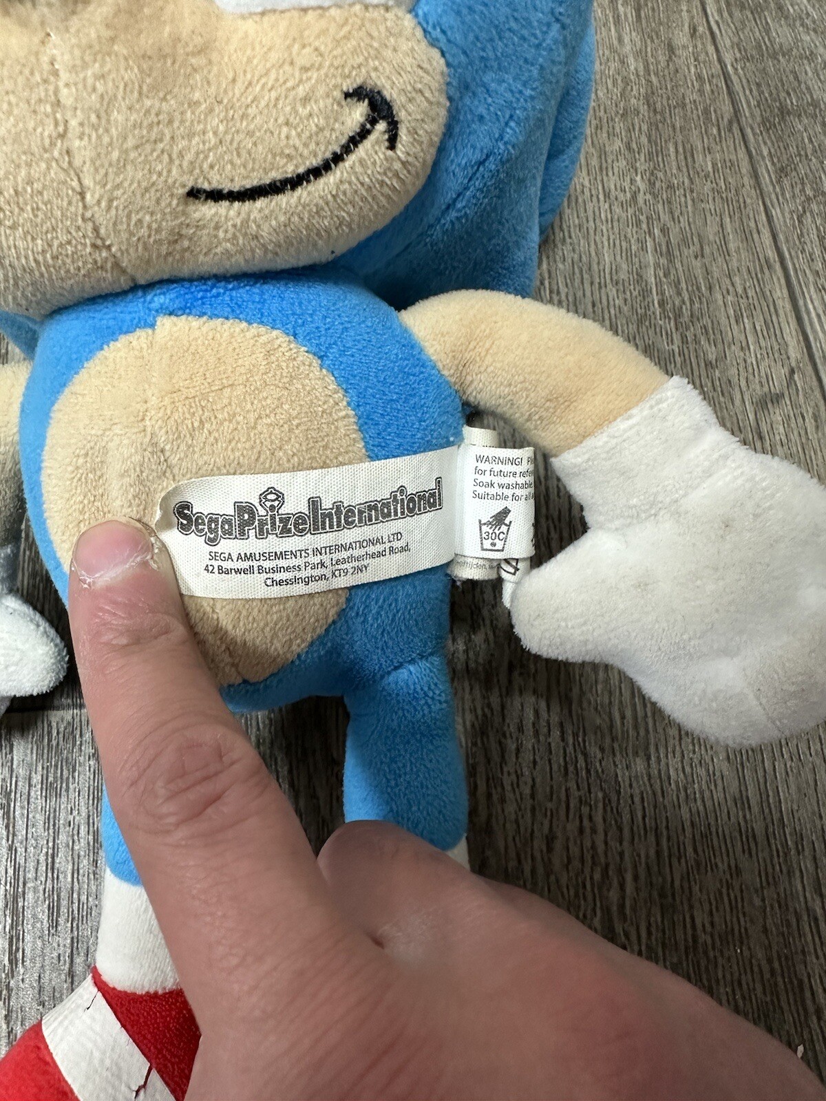 Sonic the Hedgehog Plush Soft Toy - 30cm - Sega Prize International | eBay