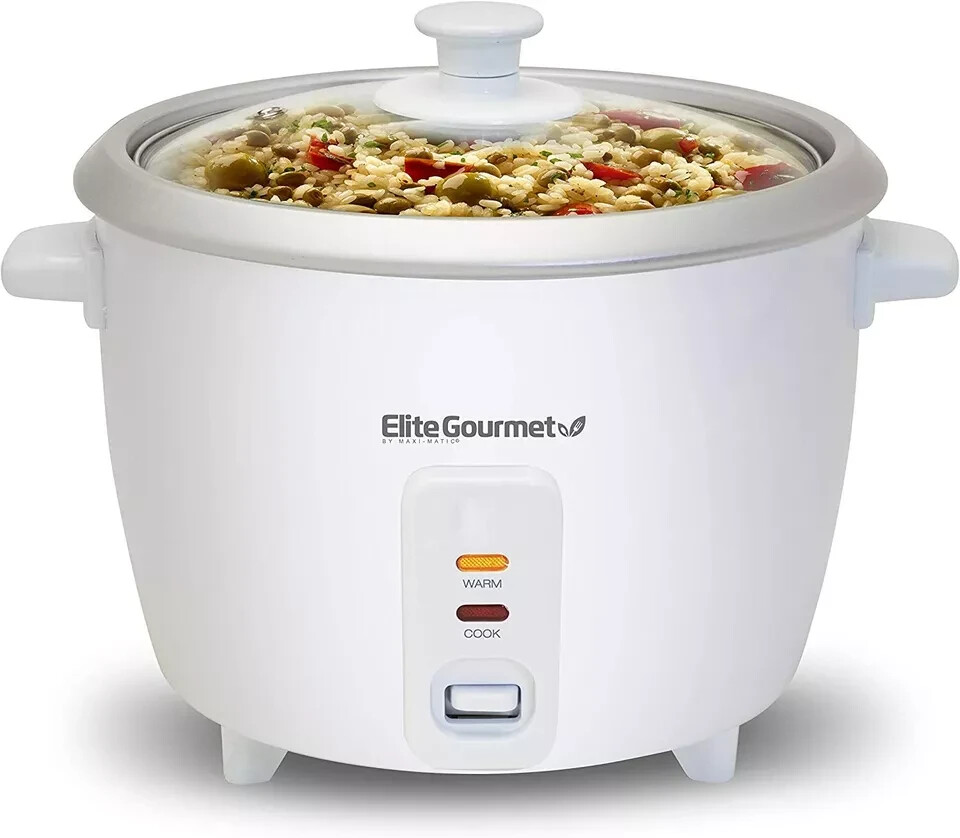 Best Small Rice Cooker Maker Food Steamer Electric Warmer Kitchen Brown ...