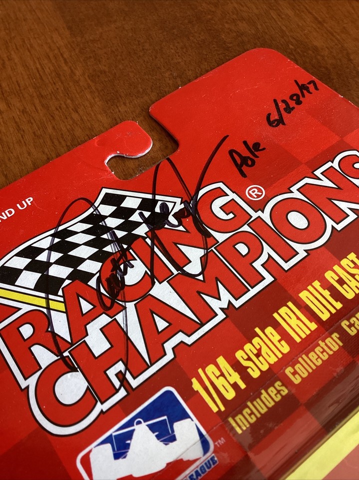 Scott Sharp 1/64 Scale Racing Champions Autographed diecast Indy 500 ...