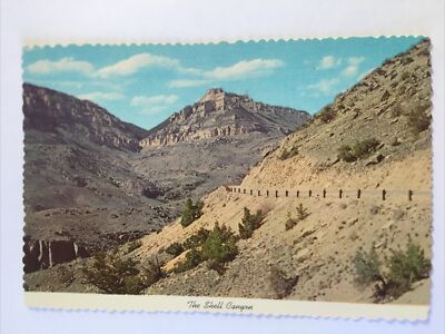 The Shell Canyon Wyoming Vintage Postcard | eBay