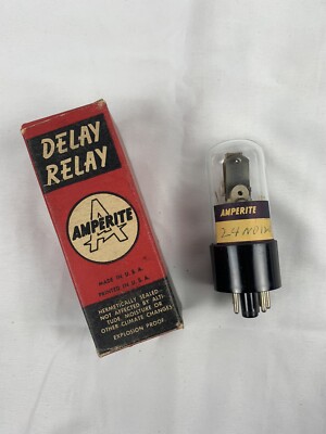 115NO120 Amperite Delay Relay Tube Untested, 115N0120 Open Box | eBay