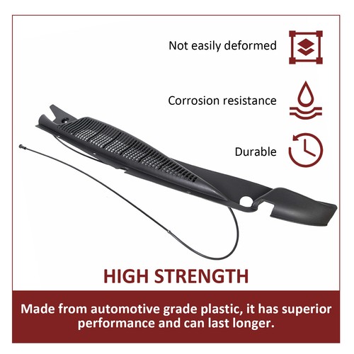 For 96-20 Chevy Express Savana Drivers Side Windshield Wiper Cowl Vent ...