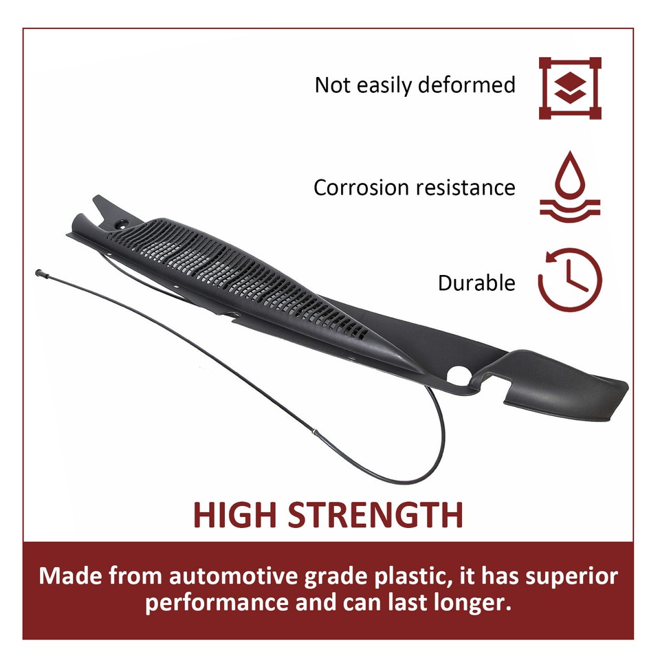 For 96-20 Chevy Express Savana Drivers Side Windshield Wiper Cowl Vent ...