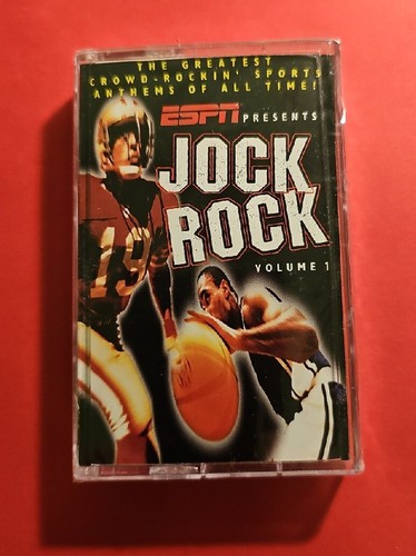 Jock Rock ESPN Volume 1 Cassette SEALED Ramones Queen BTO Steppenwolf ...