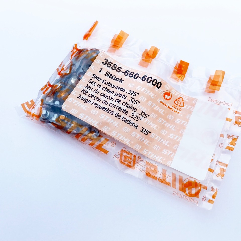 Stihl OEM chain parts .325" Presets Links Tie Straps 3686-660-6000 USA ...
