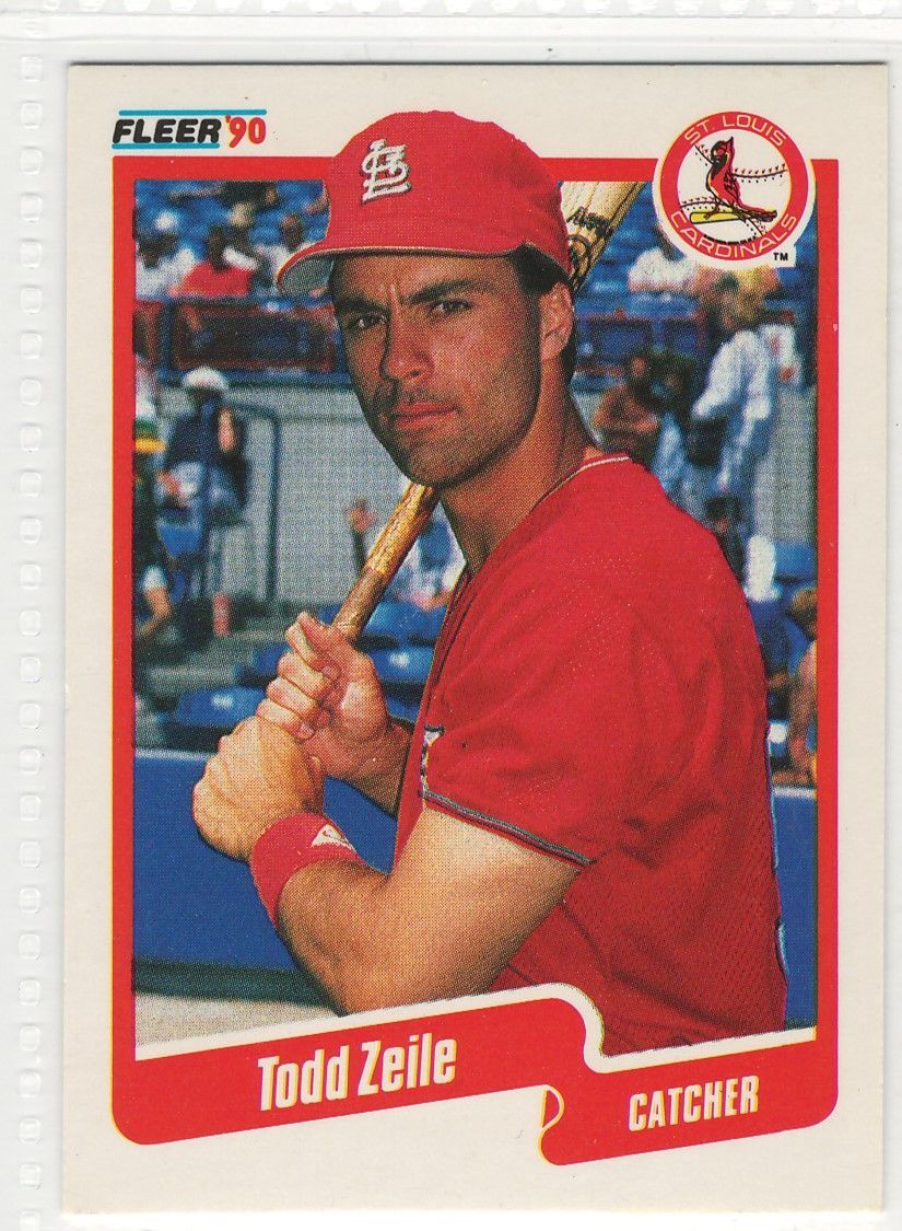 1990 Fleer Baseball #265 Todd Zeile Rookie Card RC Cardinals | eBay