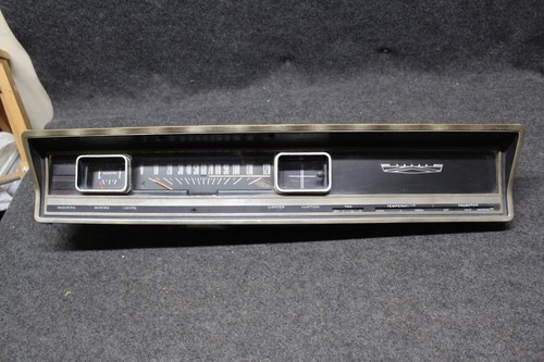 1967 67 Ford Fairlane 500 XL GT Radio Delete Dash Gauge Cluster | eBay