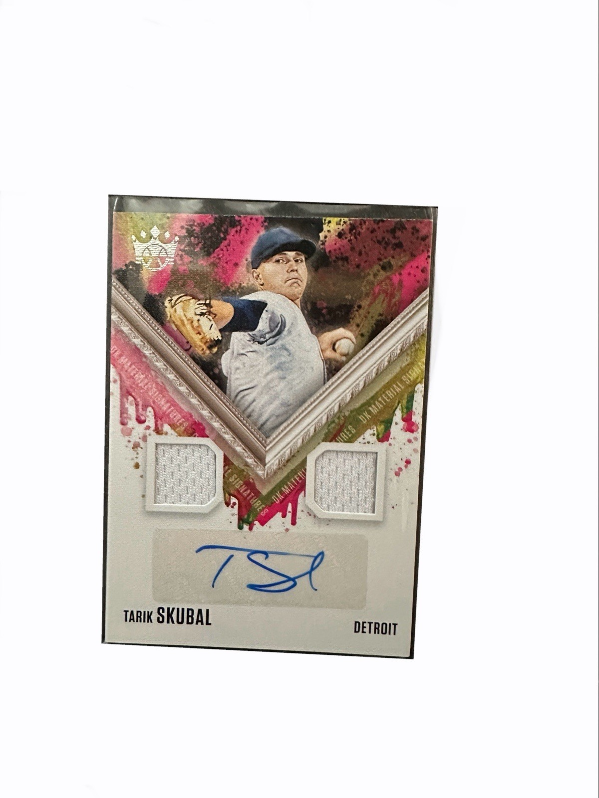 2021 Panini Diamond Kings - Dk Material Signatures Tarik Skubal #DKMS ...