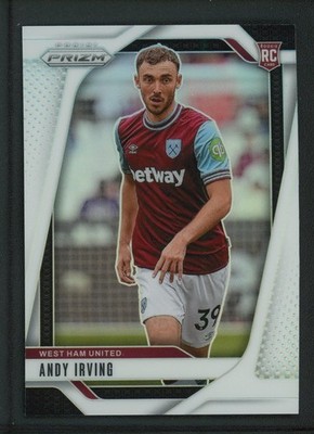 2024-25 ANDY IRVING 07/35 PANINI PRIZM PREMIER LEAGUE WHITE ROOKIE RC ...