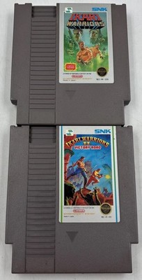 Ikari Warriors 1 + 2 II Victory Road - Authentic Nintendo NES - Tested ...