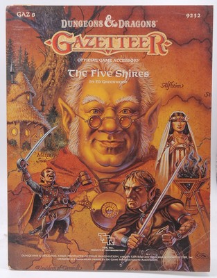Five Shires (Dungeons & Dragons Gazetteer GAZ8) Greenwood, Ed D&D ...
