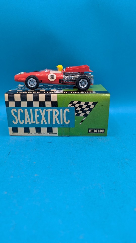 Scalextric 4043 McLaren form 1 in Red, New Old Spanish shop stock | eBay UK