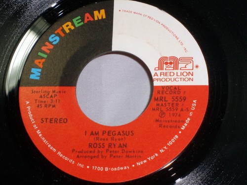 Ross Ryan: I am Pegasus / 606 [Unplayed Copy] | eBay