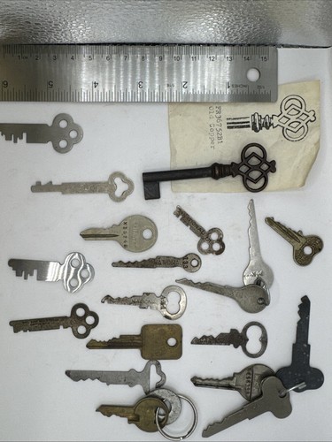 Authentic Vintage/Antique Skeleton Key Lot | eBay