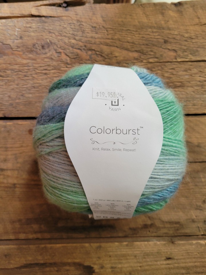 Colorburst Yarn by Universal | eBay