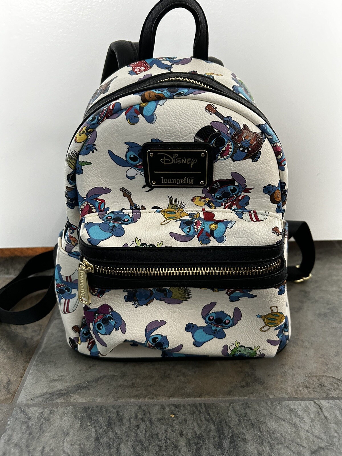 Loungefly Mini Backpack With Stitch Photos Pre-owned … - Gem