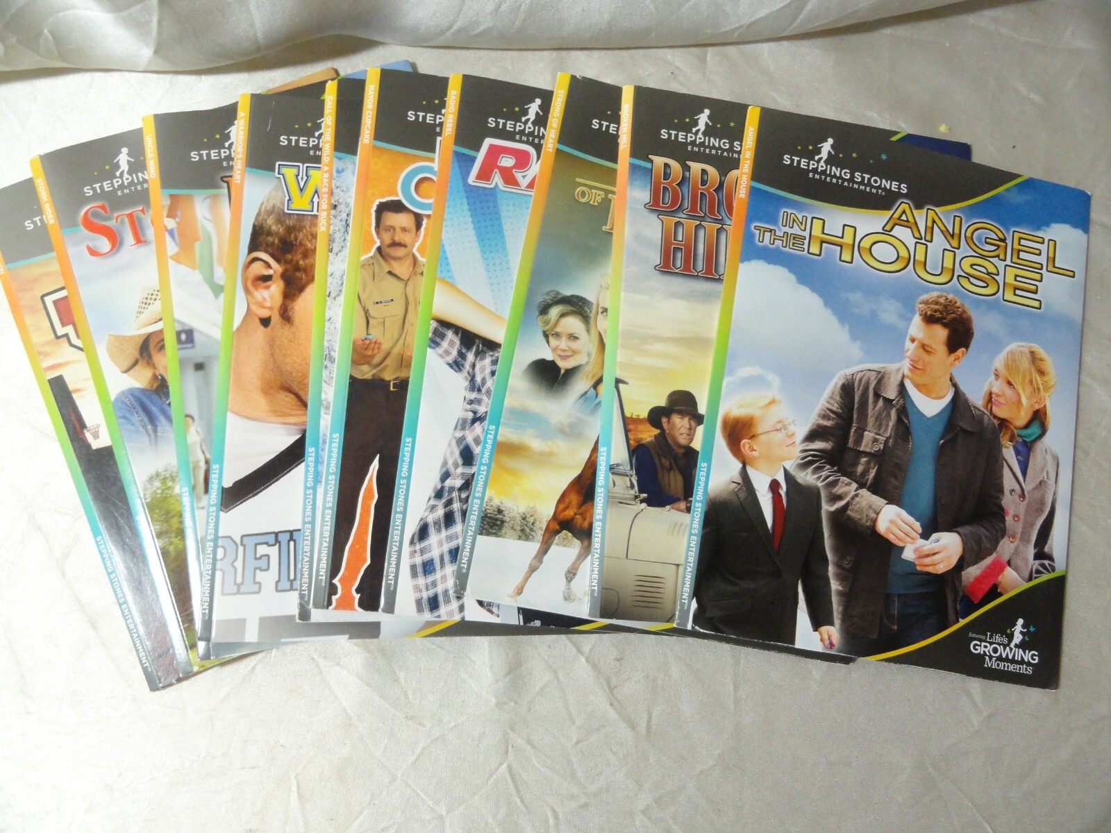 LOT OF 10 STEPPING STONES DVDS LIFE'S GROWING MOMENTS SEE DESC | eBay