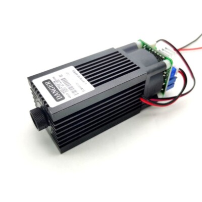 Adjustable Focus 638nm 1W 1000mW Dot Red Laser Module Engraving Laser ...