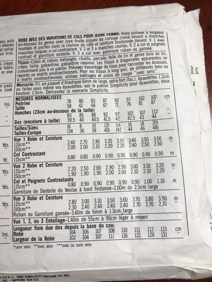 Patterns Sewing Womens By Simplicity Pattern Number 9513 Sizes 8-12 ...