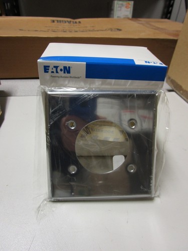 EATON CHROME WALLPLATE #68-BOX - NEW - QTY. 10 PCS. | eBay