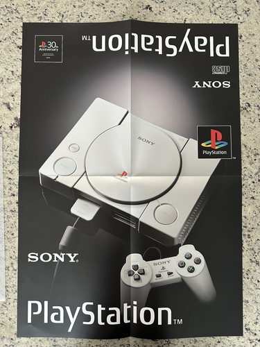 Playstation 5 Pro 30th Anniversary Edition Poster, ultra rare design ...