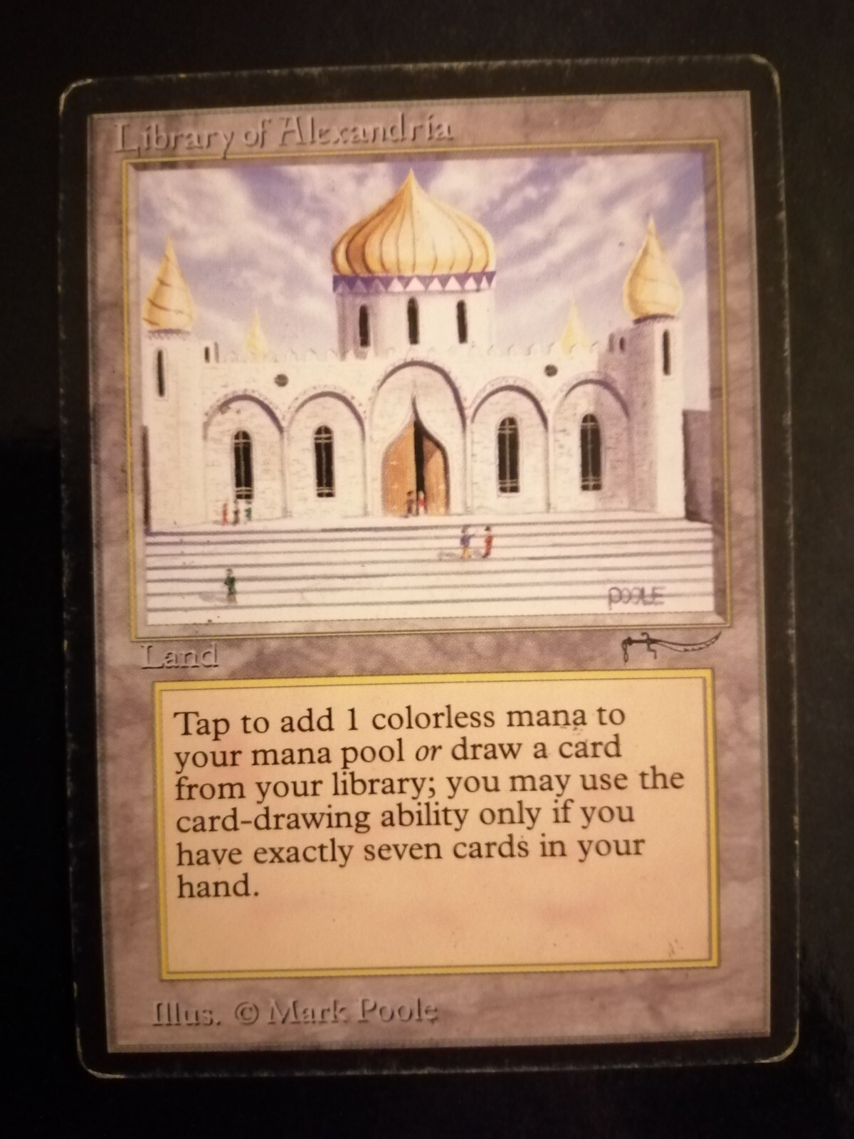 MtG - Library of Alexandria (Arabian Nights) | eBay