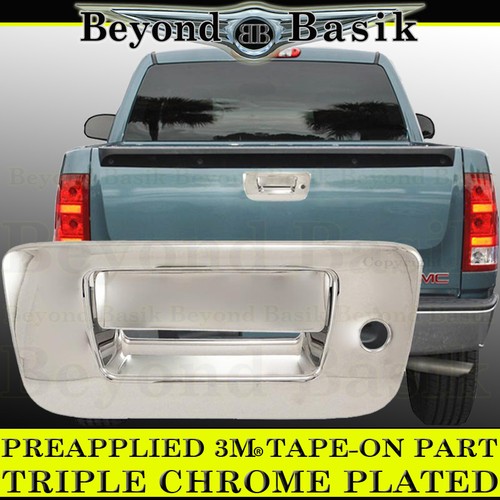 2007-2012 2013 Chevy Silverado GMC Sierra 1500 Chrome Tailgate Handle ...