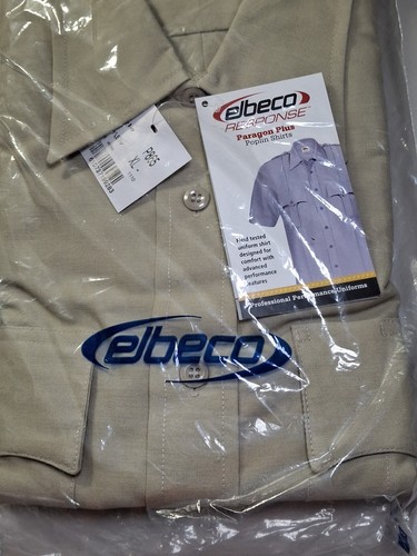 Elbeco Response Uniform Shirt Paragon Plus X-Large P865 Short Sleeve ...