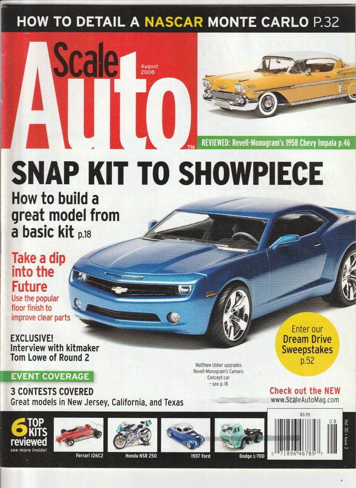 Scale Auto Enthusiast Magazine | Lot of 10 | 2000-2008 | Car Model ...
