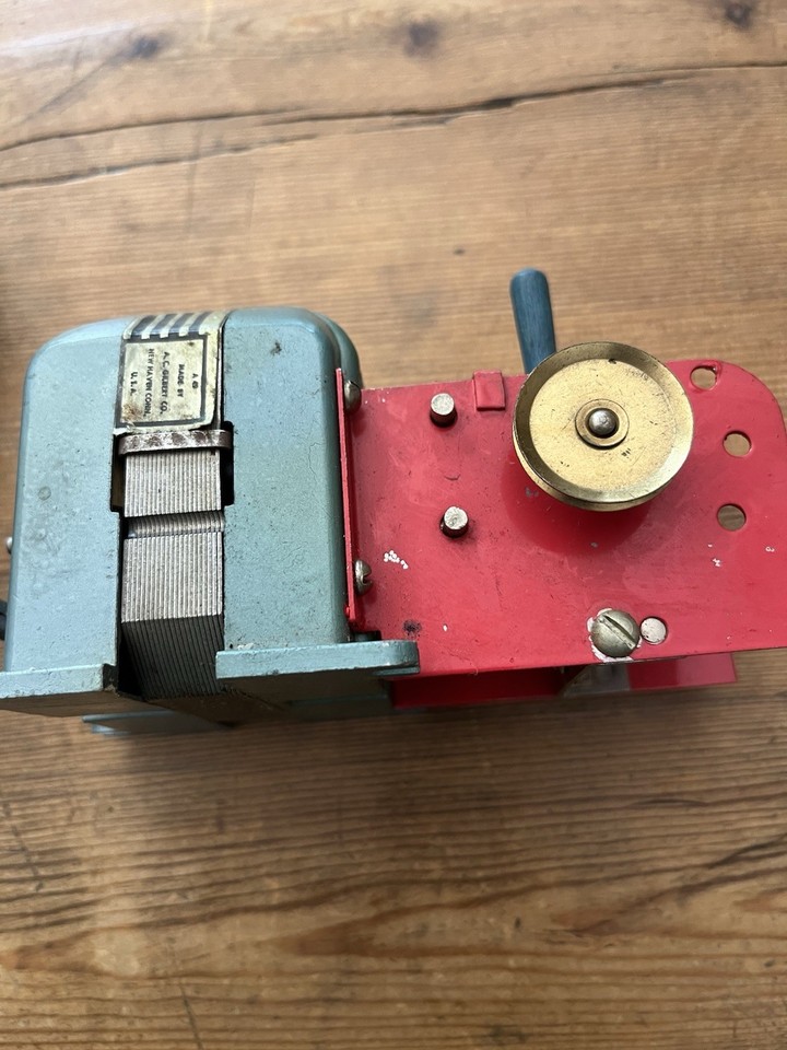 Vintage Erector Electric Engine By Gilbert | eBay