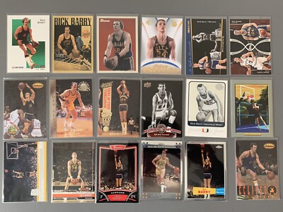 (18) ALL DIFFERENT Rick Barry Basketball Cards Lot Warriors HOF | eBay