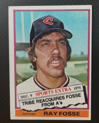 1978 Topps Ray Fosse Cleveland Indians Traded 554T EX | eBay