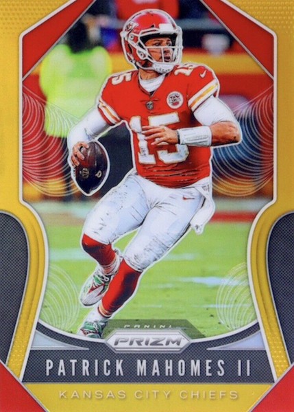 2019 Panini Prizm - Gold Prizm #210 Patrick Mahomes II /10 for sale ...