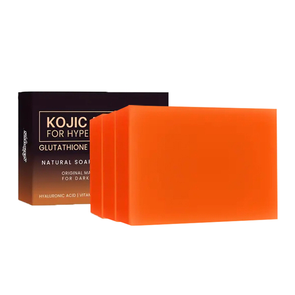 Kojic Acid Soap for Hyperpigmentation with Glutathione, Collagen ...