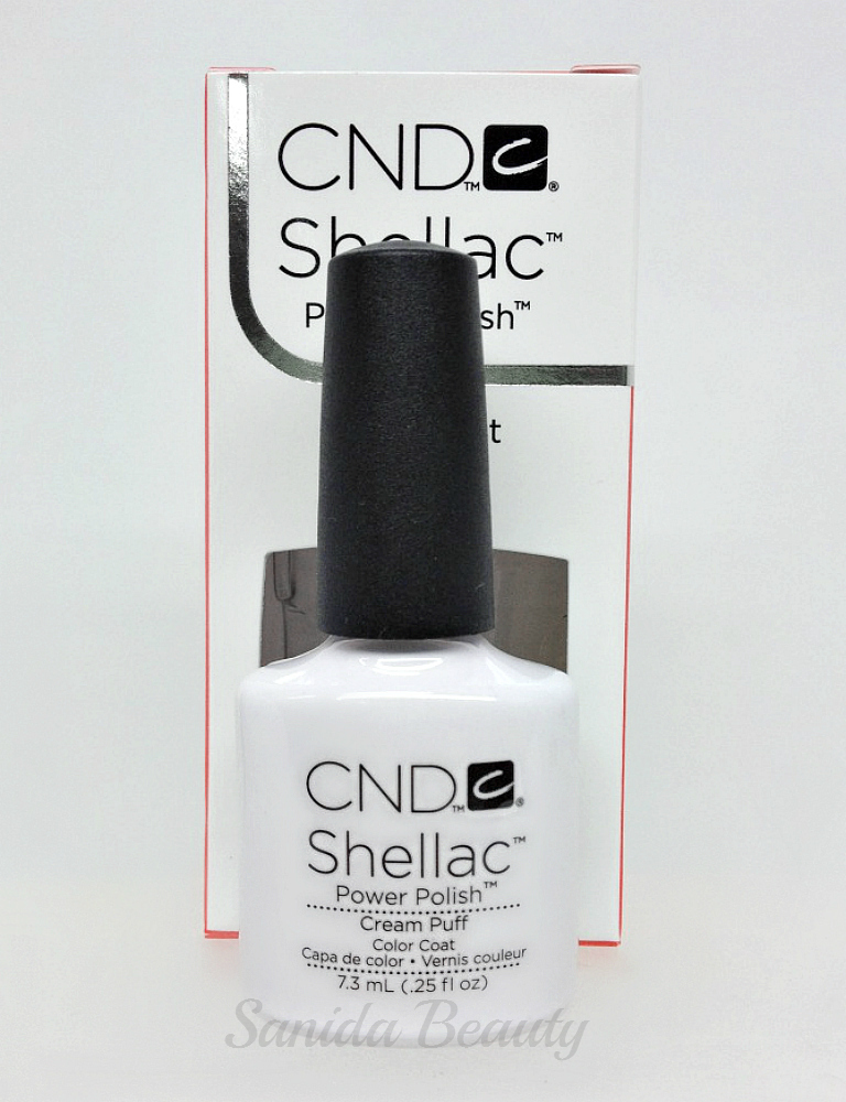 Shellac Cream Puff Vs Studio White