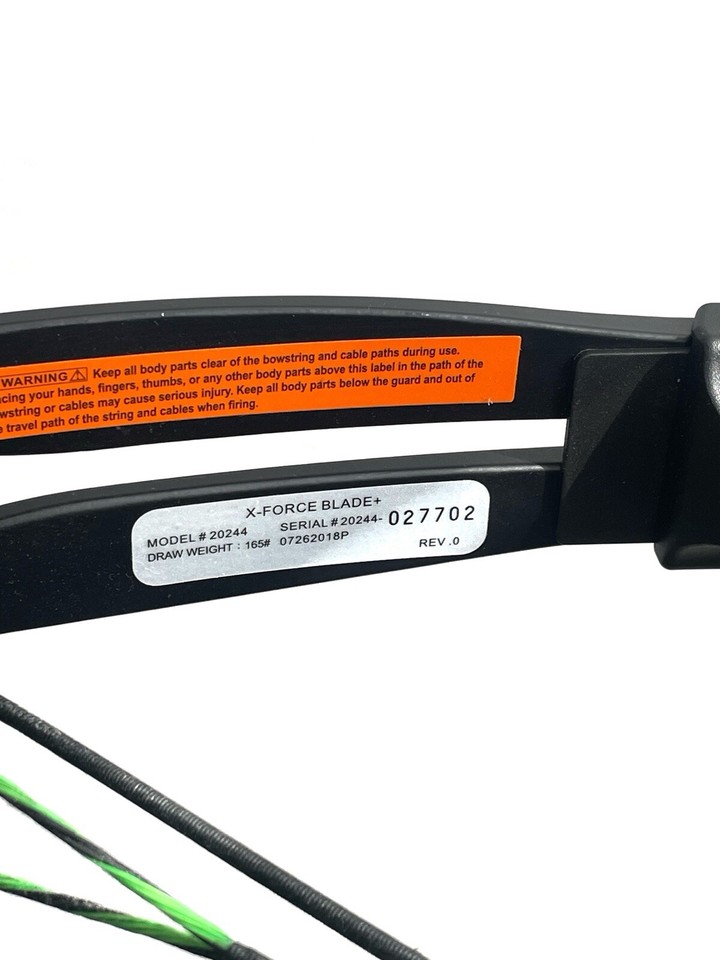 X-Force + Blade Carbon Express Crossbow Model 20244 | eBay
