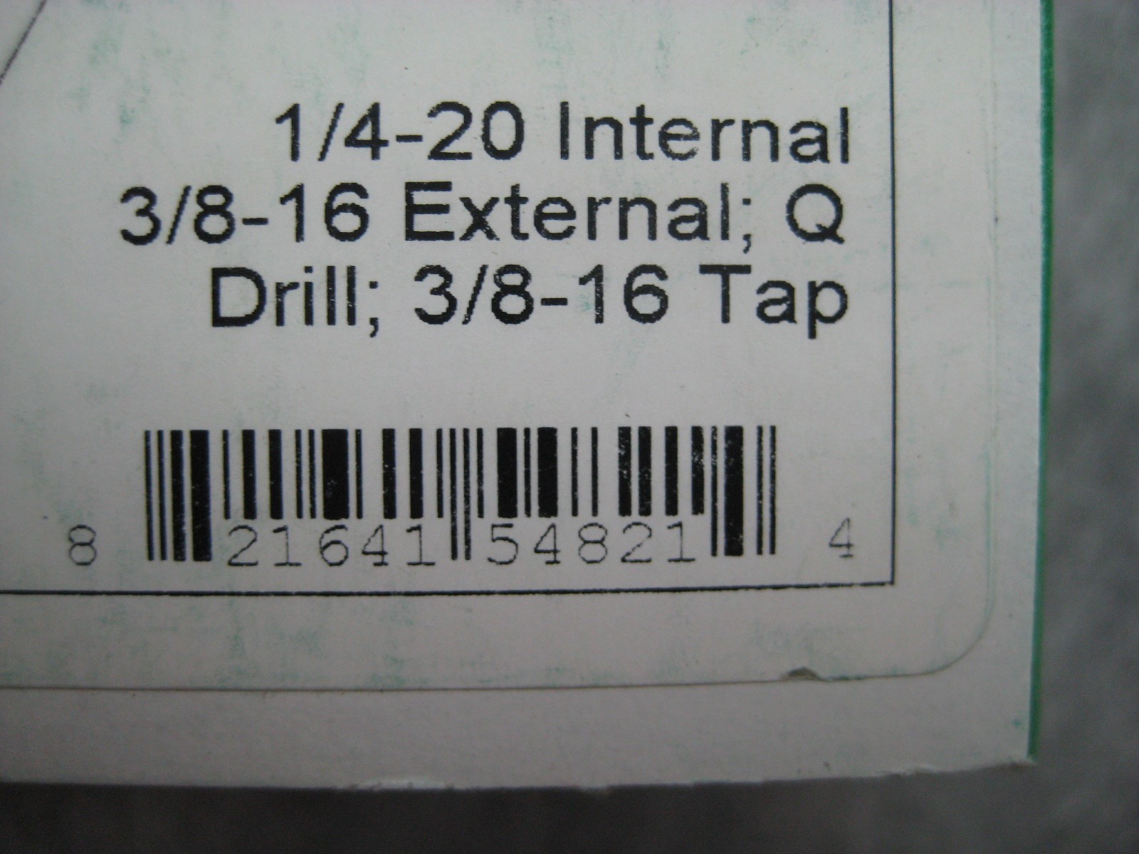 1/4"-20 (coarse pitch) KeenSert Thread Repair Insert - Per Piece ...