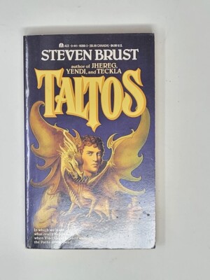 STEVEN BRUST SIGNED PAPERBACK - Taltos, Vlad Taltos #4 | eBay