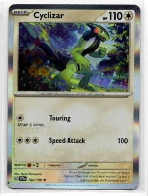 Pokemon Scarlet Violet Base SV1 Holo Rare 164/198 Cyclizar | eBay