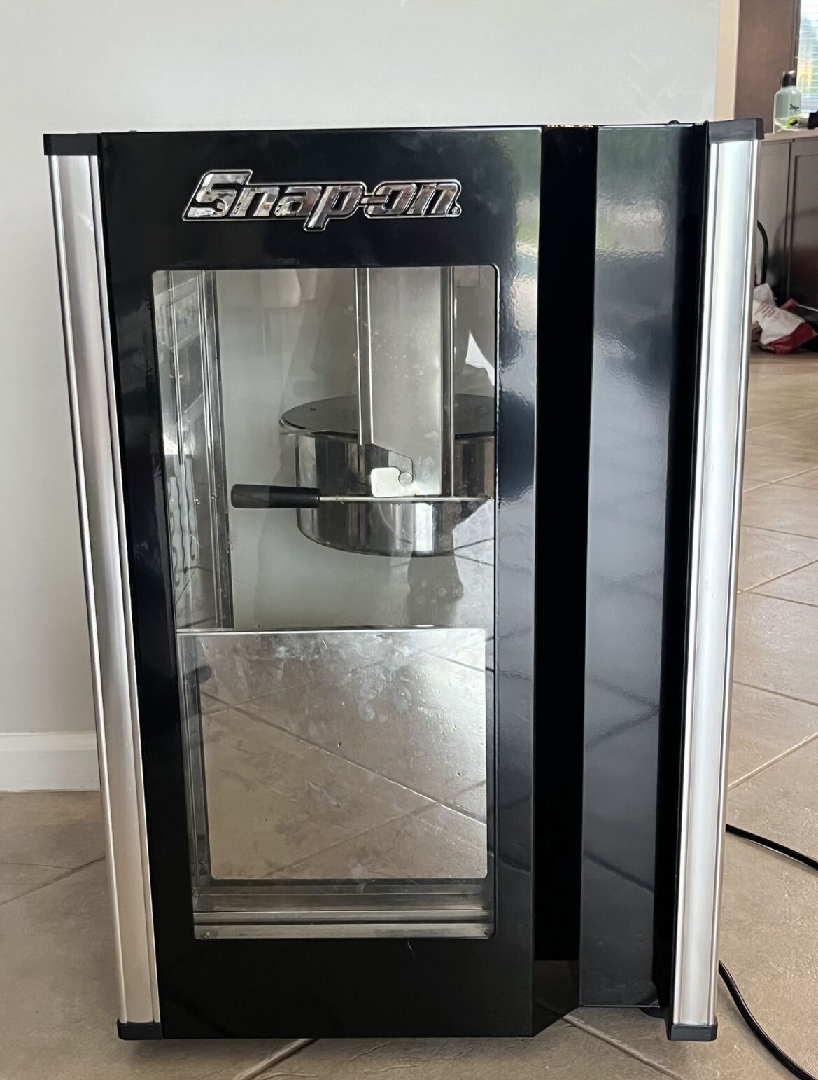 Snap On popcorn/Keddle corn machine- H 30" x L 20" x W 20" | eBay