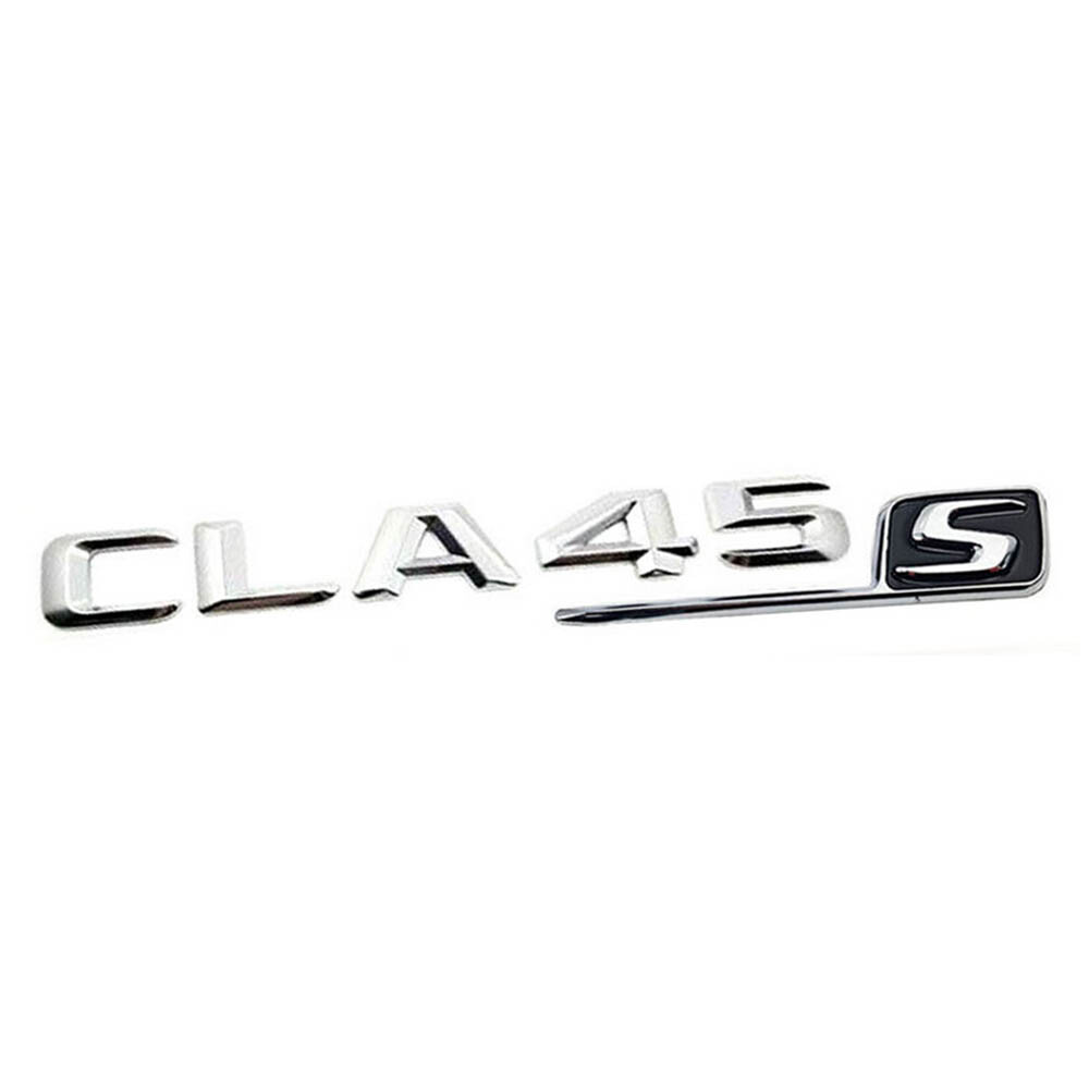 Für Mercedes Benz CLA45S AMG Schriftzug Embleme Aufkleber Logo Badge ...