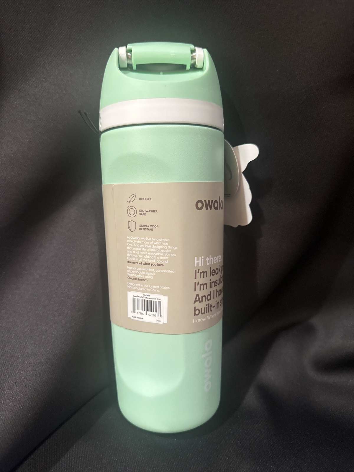 Owala water Bottle 19oz Star Wars Grogu With Sticker - This Exact One ...