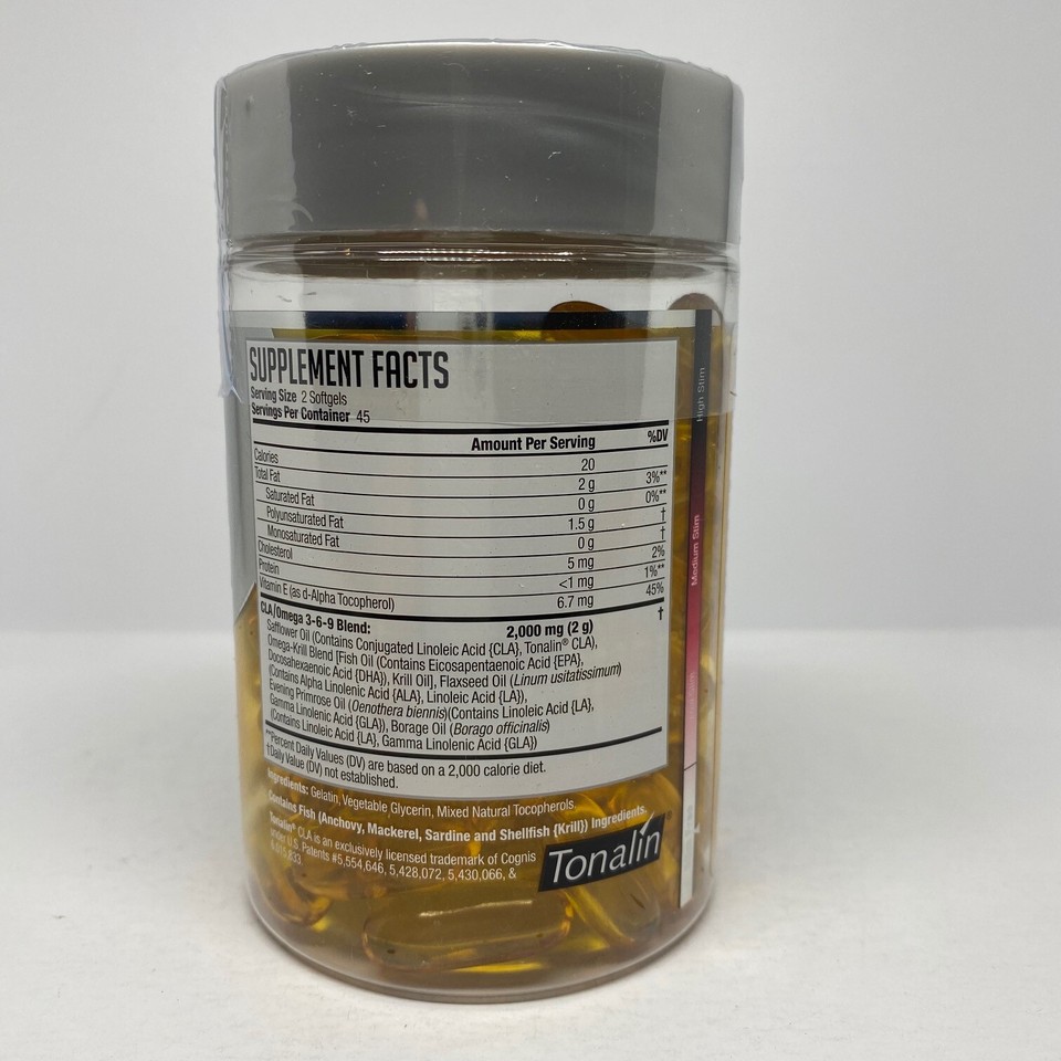 NDS Nutrition Censor Body Toner Tonalin 90 Count Free Shipping Expiry ...