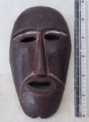 BEAUTIFULLY CARVED Old Tharu Bodhi Tree Wood Shaman Exorcism Mask | eBay